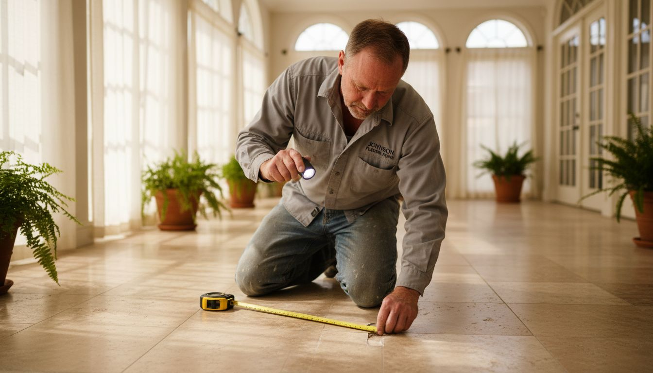 Stone Floor Polishing Process for Lasting Shine
